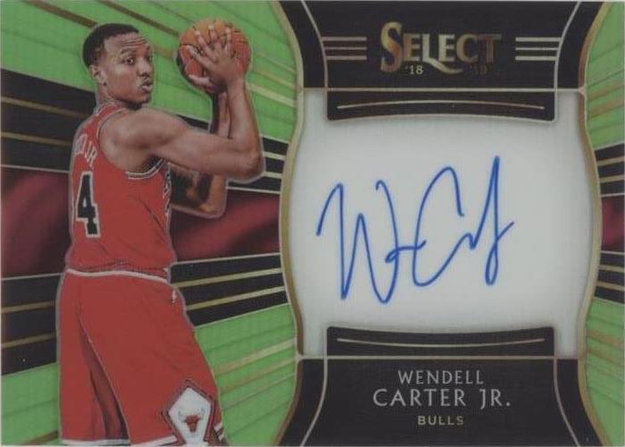 2018-19 Panini Select - Rookie Signatures Wendell Carter Jr. #RS-WCJ ...