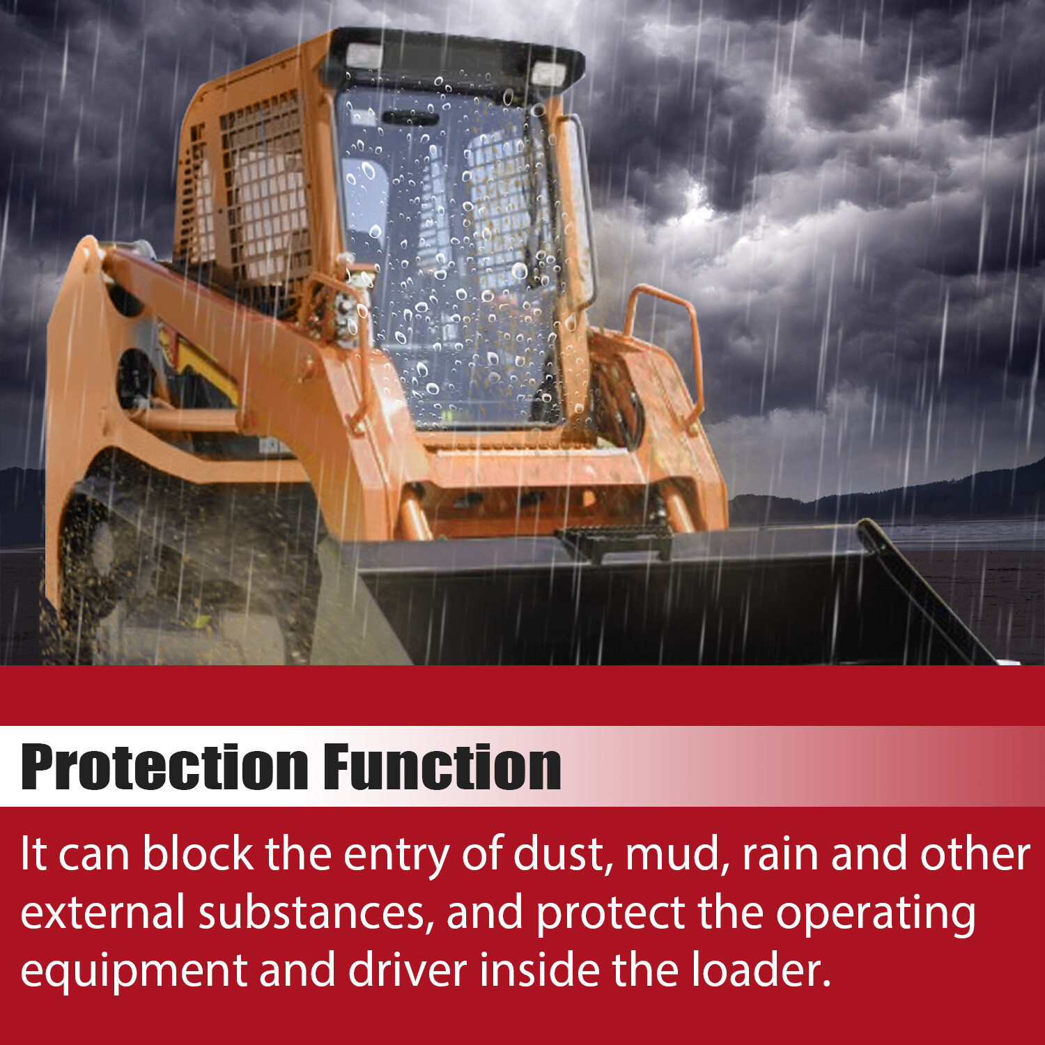 Door Glass Windshield For Takeuchi Skid Steer TL8 TL10 TL130 TL140 ...