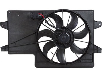 Auxiliary Engine Cooling Fan Assembly For 08-11 Ford Focus S SE SES SEL ...