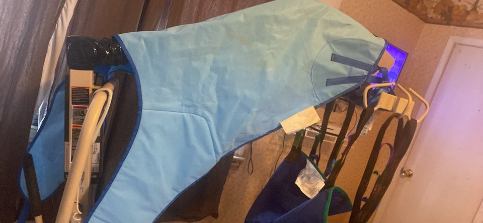 Joerns Hoyer Advance 340 W/ 3 Slings Electric Patient Lift 340LB ...