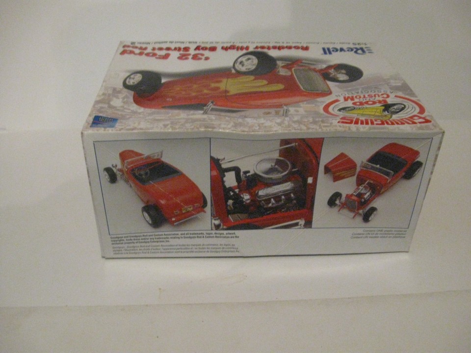 Revell 2893 1/25 Goodguys Rod & Custom 1932 Ford Roadster High Boy OPEN ...