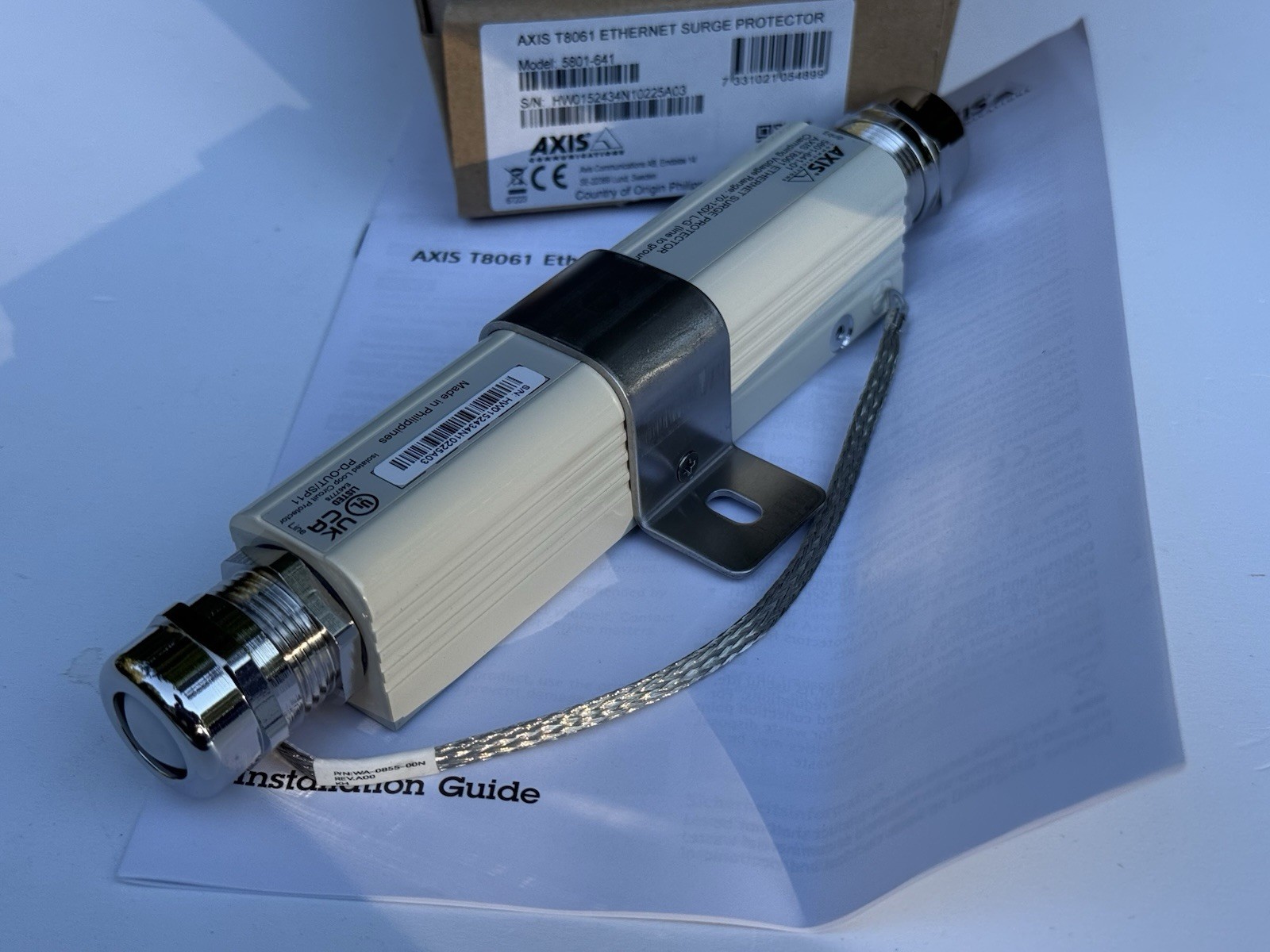 Axis Communications T8061 Ethernet Surge Protector 5801-641 - New | eBay