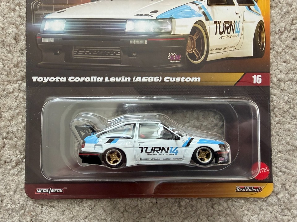 Toyota Corolla Levin Custom Hot Wheels Elite 64 | eBay