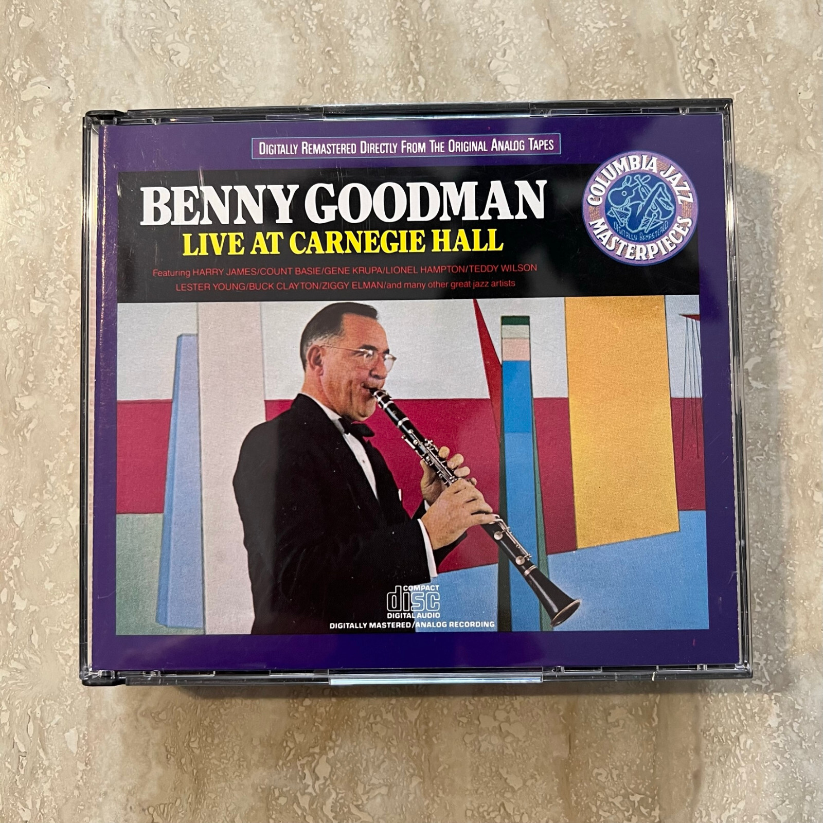 CD Benny Goodman Live At Carnegie Hall CBS 1938 Recorded (2-Disc Set ...
