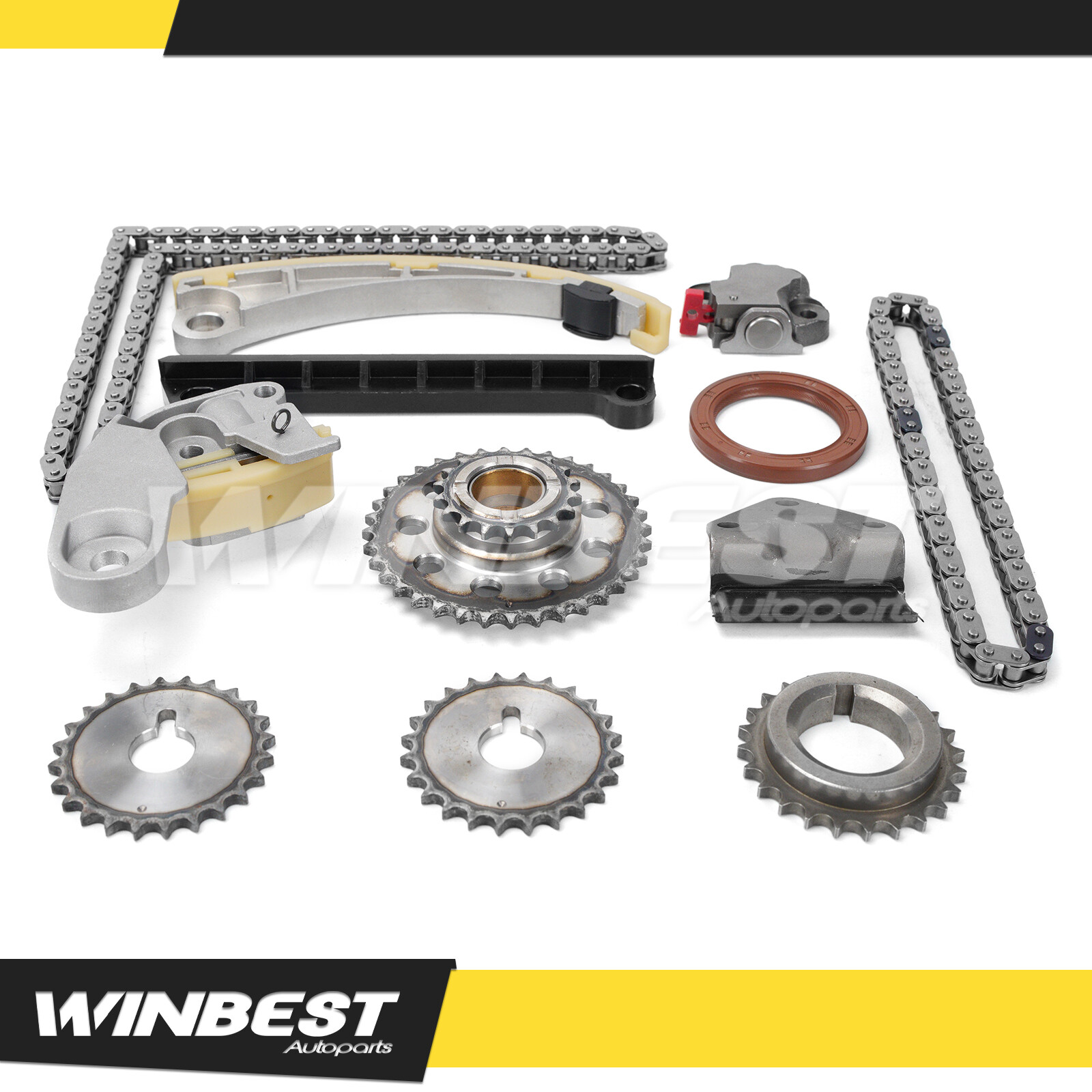 Timing Chain Kit for 96-09 Suzuki SX4 Esteem Aerio Vitara Chevrolet ...