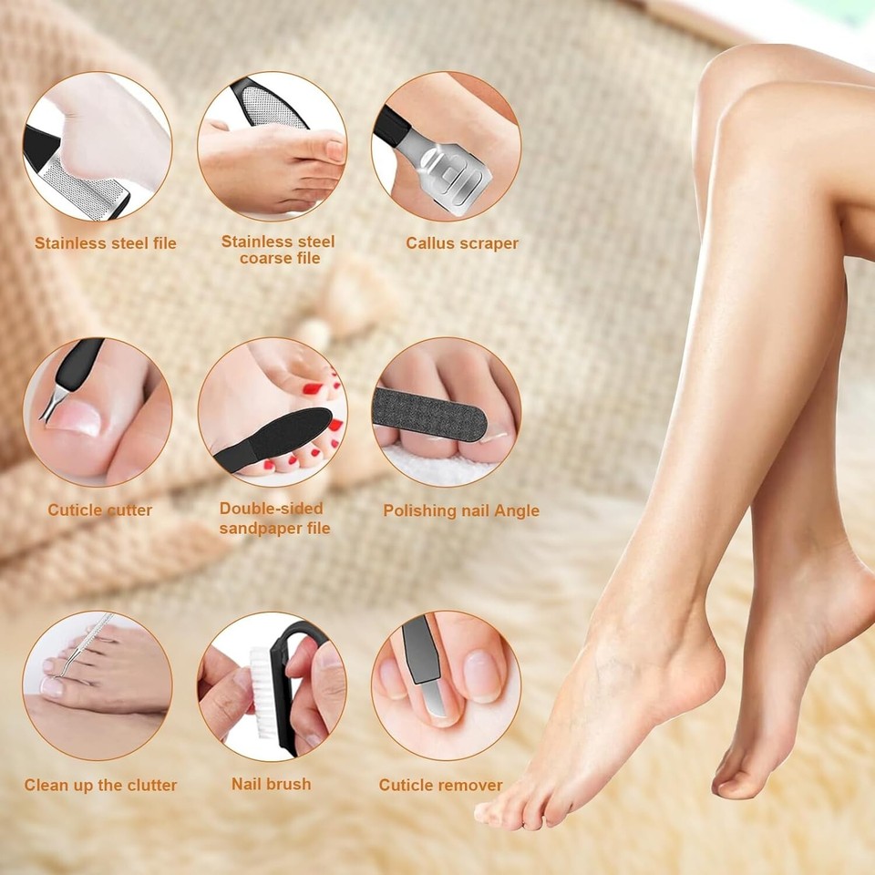 Electric Callus Remover Foot Sander Rough Feet Rechargeable Dead Skin ...