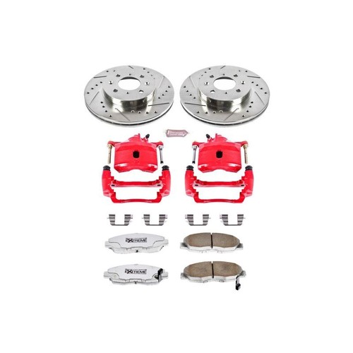 Power Stop Front Z26 Street Warrior Brake Kit w/Calipers FOR 96-05 ...
