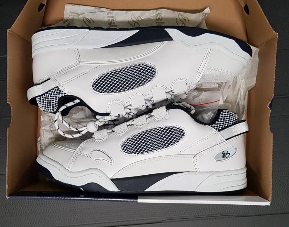 Reissue 1997 ES Chad Muska Pro white blue skateboard shoes mens size 8 ...