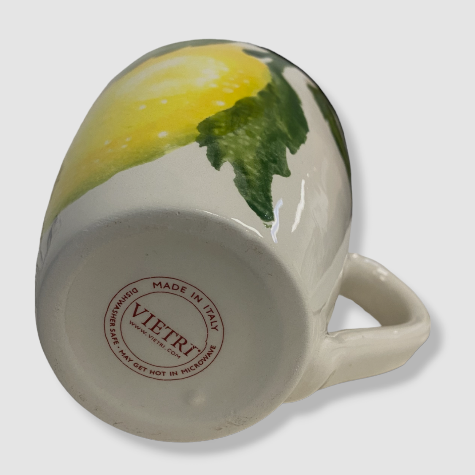 $44 Vietri White Lemon Limoni Mug | eBay
