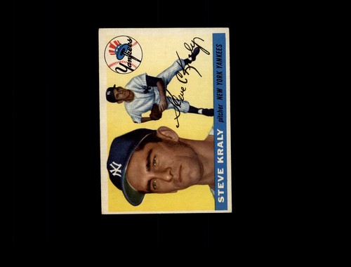1955 Topps 139 Steve Kraly RC EX #D836909 | eBay