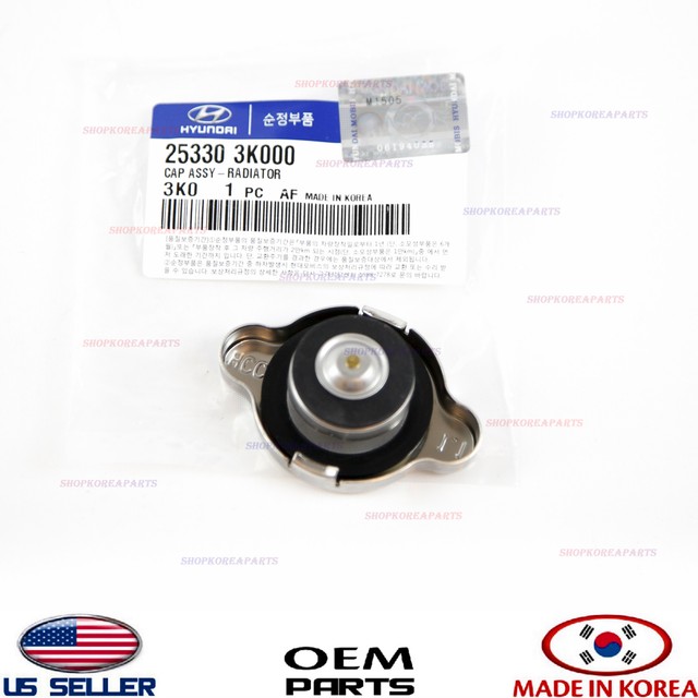 Genuine Hyundai 1996-2015 Radiator Cap 253303K000 for sale online | eBay