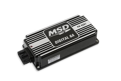 MSD Black 6A Ignition Control Box Digital Multiple Spark SBC BBC SBF ...