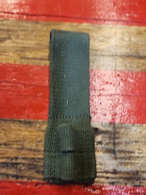 POST WWII ENFIELD MILITARY P-51 WEB BAYONET SHEATH FROG NO 4 DATED 1953 ...