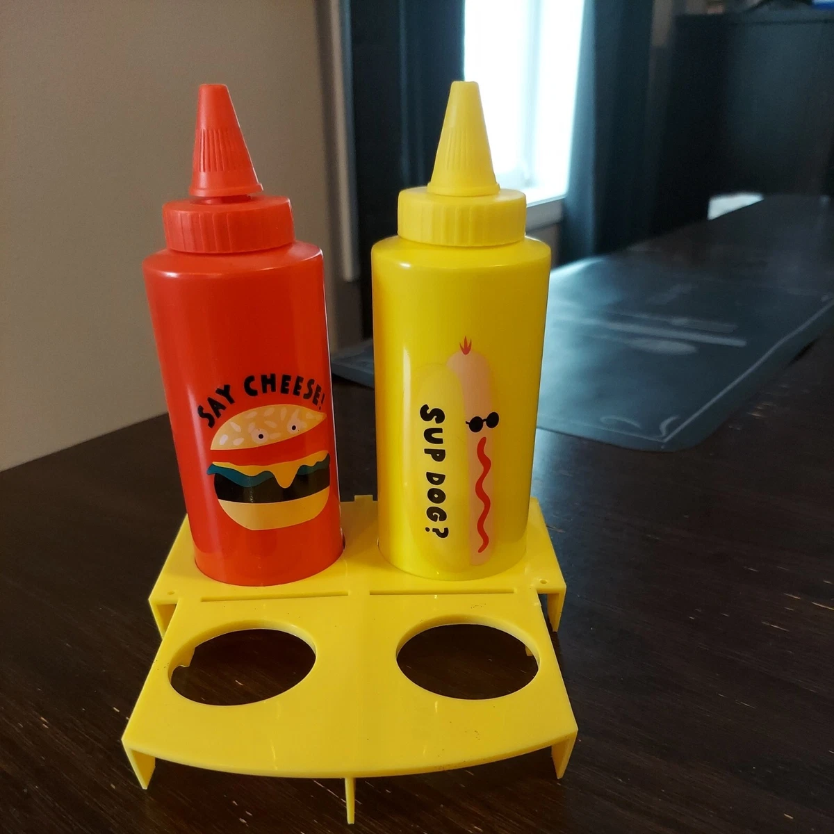 Ketchup And Mustard Bottle