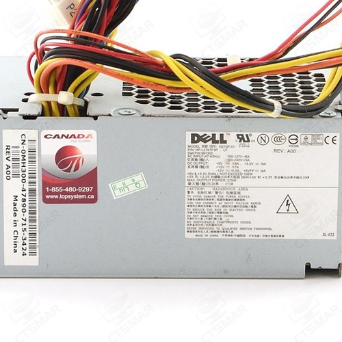 Dell 275W POWER SUPPLY H275P-01 L2767F3P 0MH300 MH300 for GX745 SFF | eBay