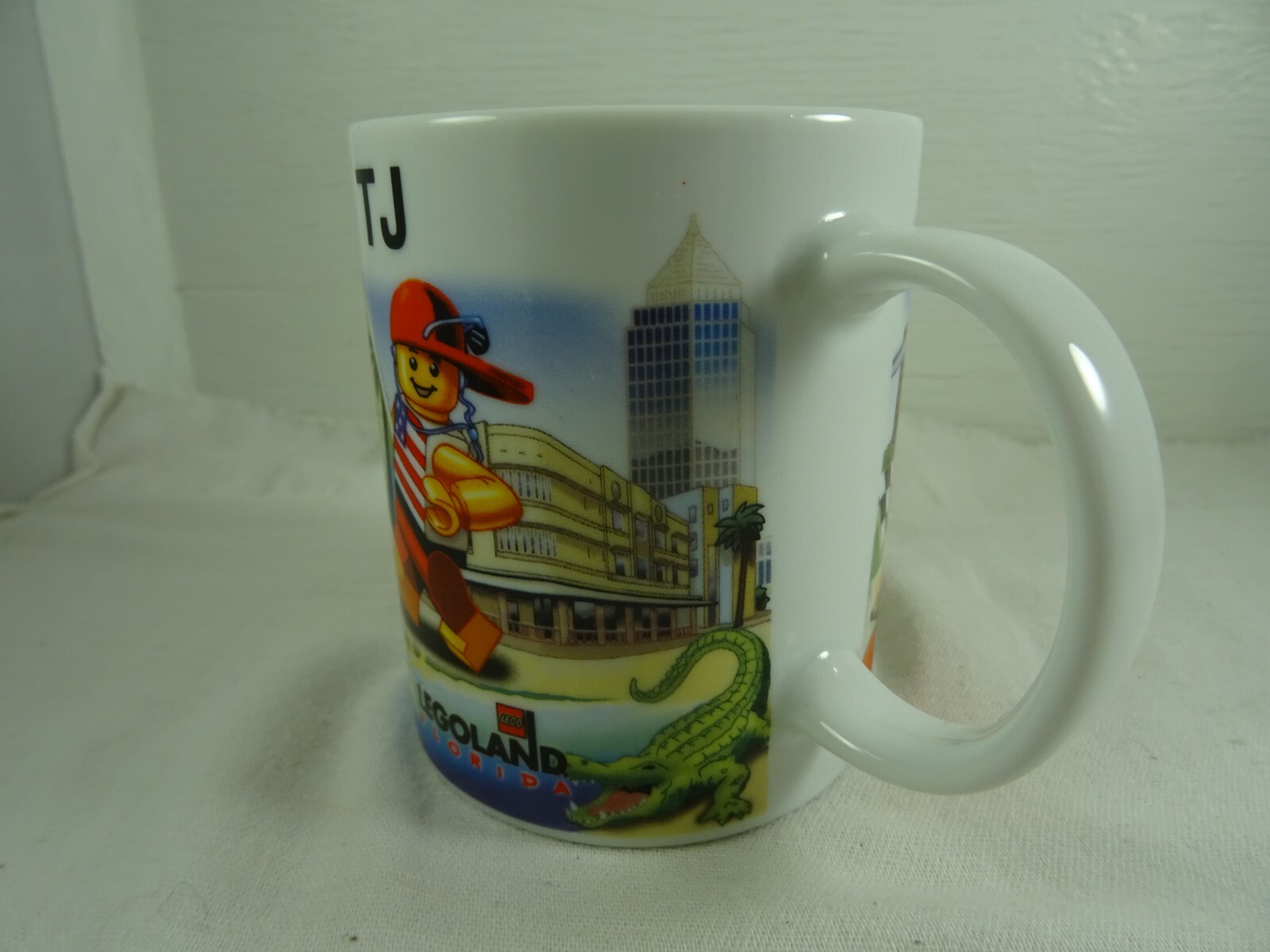 Florida Legoland NASA Attractions Ceramic Coffee Cup Mug 4" INSCRIBED ...