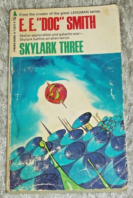 E.E. 'Doc' Smith, SKYLARK THREE, Vintage 1970 Science Fiction Paperback ...