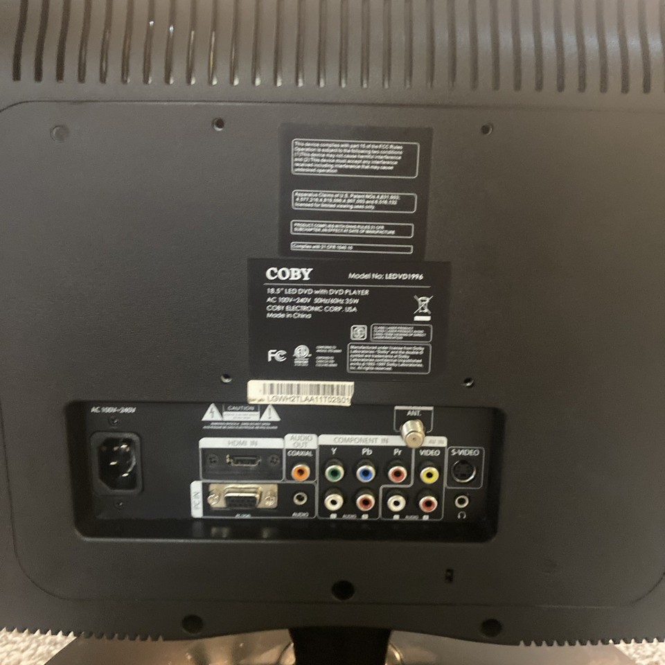 Pre-Owned & Used Coby 18.5” CD/DVD Combo no remote | eBay