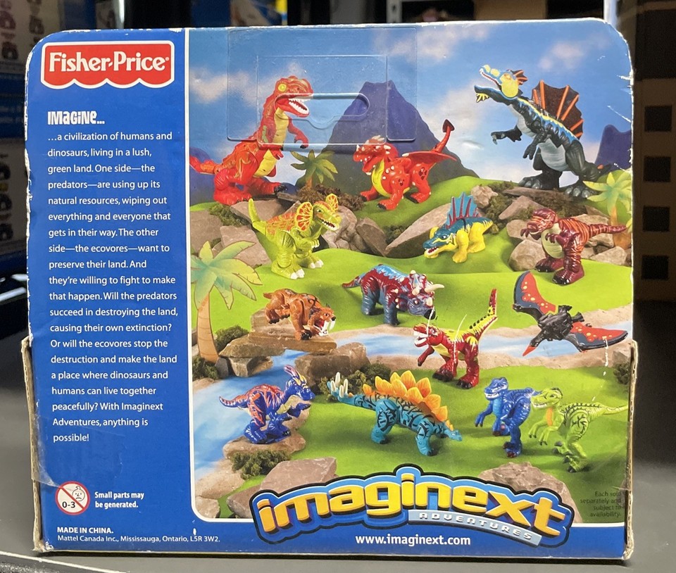 FISHER PRICE IMAGINEXT SLASHER THE ALLOSAURUS PLAY FIGURE*NEW* | eBay