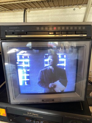 Rare 1986 Sears Portable Color TV CRT SR3000 Model 580.40151650 AC/DC ...