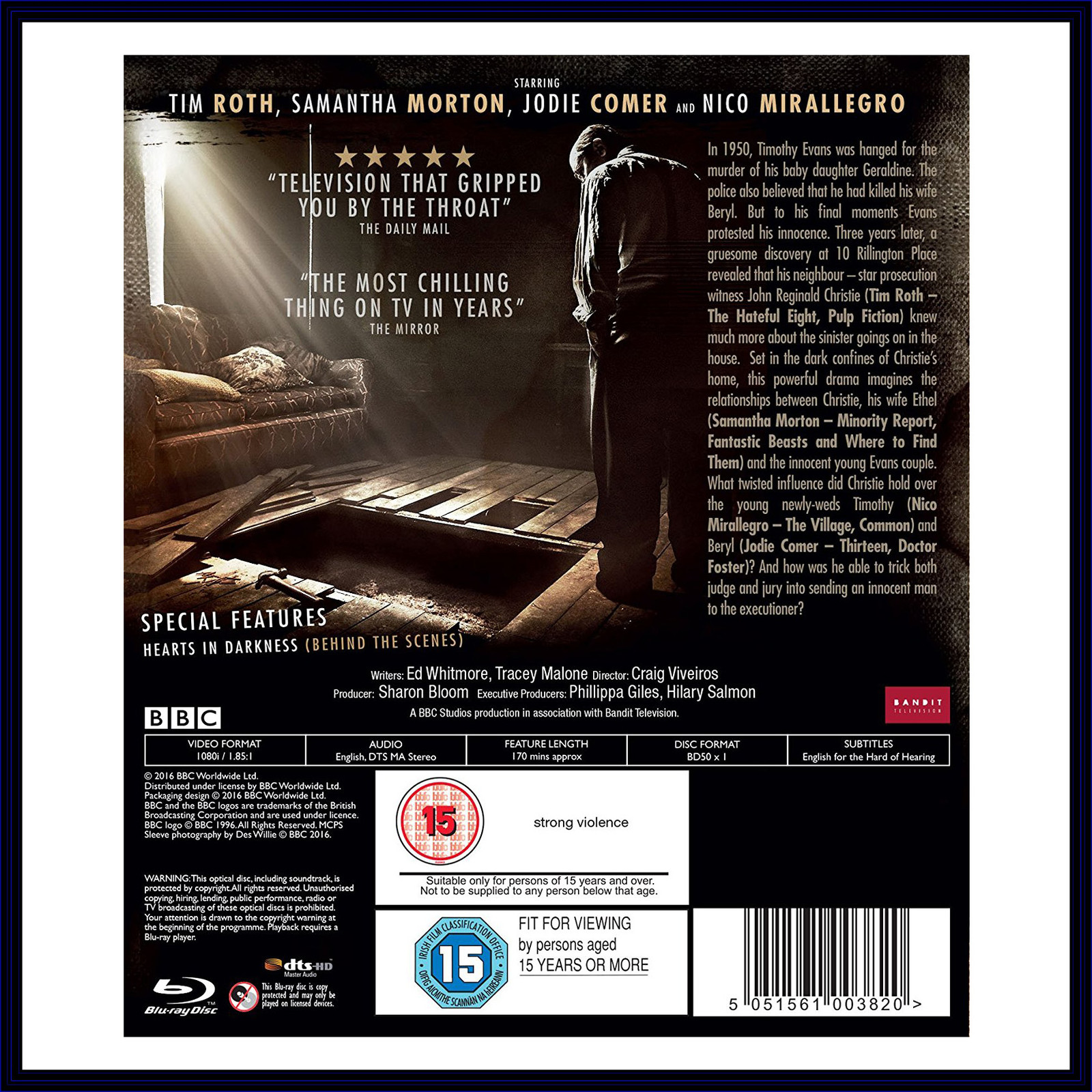 RILLINGTON PLACE - Tim Roth *BRAND NEW BLU-RAY*** | eBay