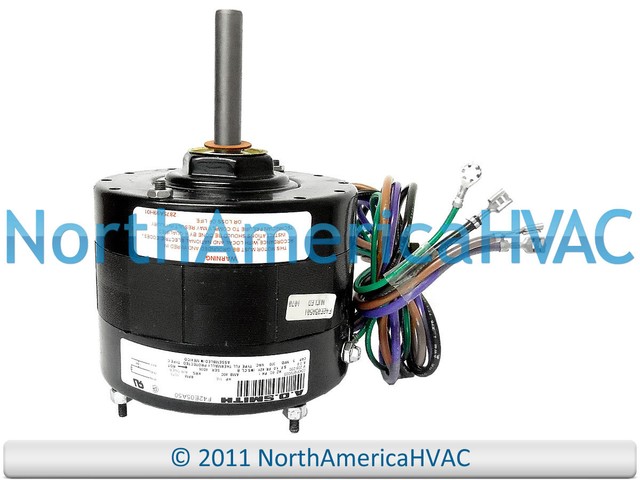 A.O. SMITH CONDENSER FAN MOTOR ASSEMBLY PART NUMBER: F42E05A50 SEE ...