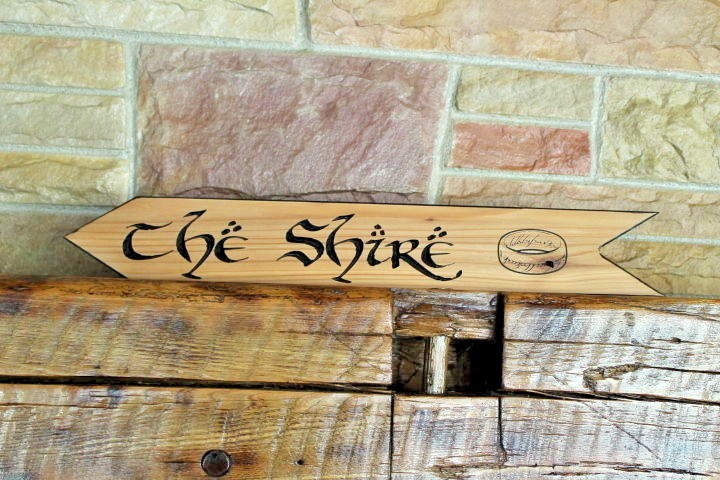 Fictional Fantasy Land Arrows, Literary Directional Signs, Kids Library ...