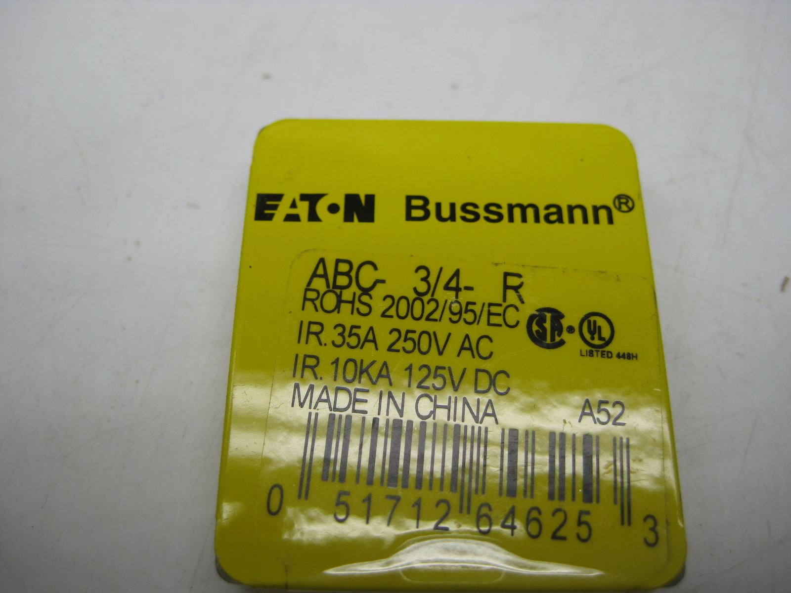 Lot Of (6) Buss Fuses ABC-3 In Original Buss for sale online | eBay