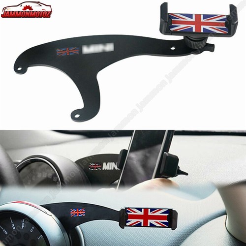 Union Jack For Mini Cooper F54 F55 F56 Cell Phone GPS Mount Cradle ...