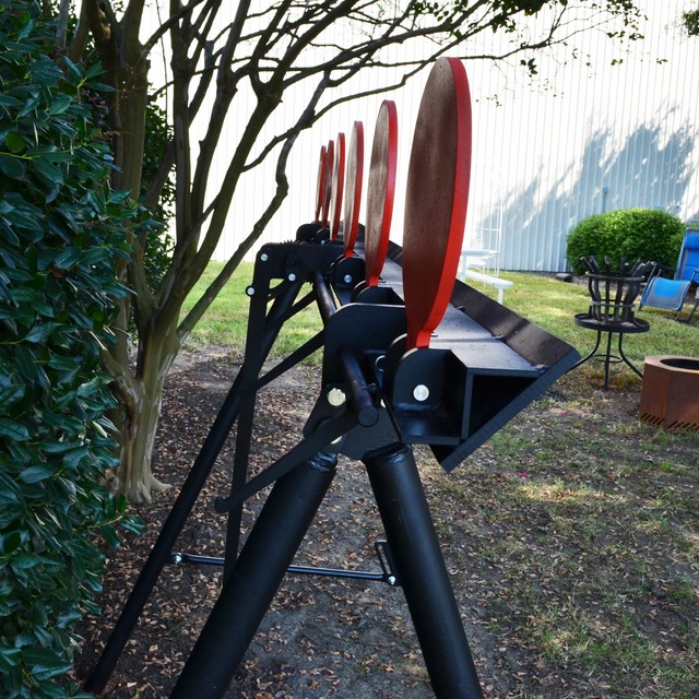 TITAN Great Outdoors 6 Plate Target System 8" Diameter Ar500 Steel for ...