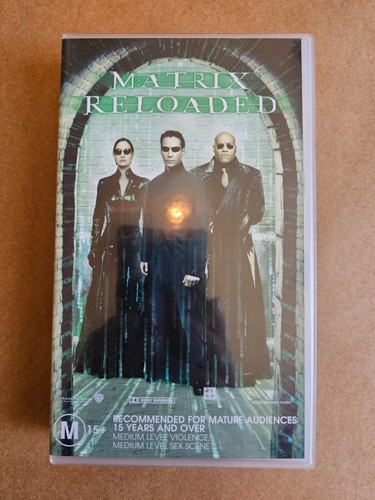 The Matrix Reloaded (VHS PAL, 2003) | eBay