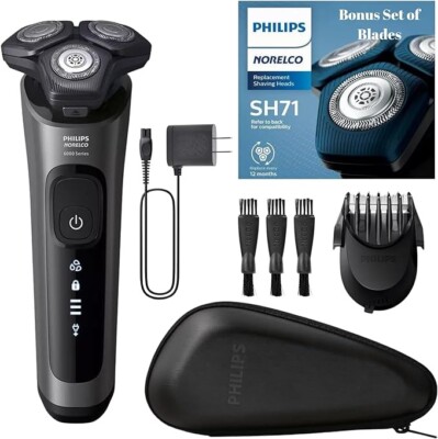 Philips Norelco Shaver 6600 with SenseIQ Technology and Smart Hair ...