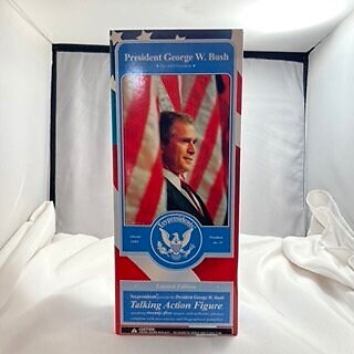 President George Bush Talking Action Figure 2000 Edition, Collectible ...