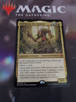Mtg. Sol'Kanar the Tainted - Foil. Dominaria United. Pack Fresh | eBay