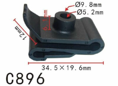 20pcs Fit Toyota 9046705114 Mud Shield Retainer | eBay Australia