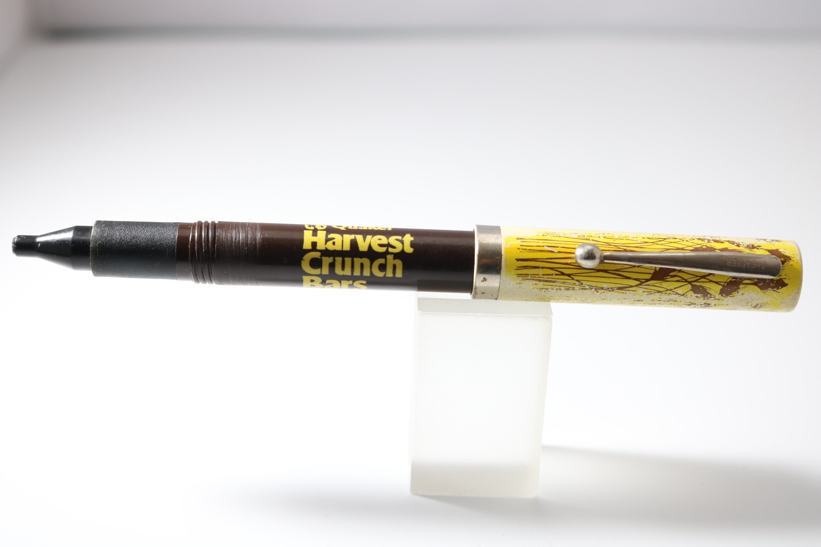Vintage Sheaffer No Nonsense Brown Ballpoint Pen (Quaker Harvest Crunch ...