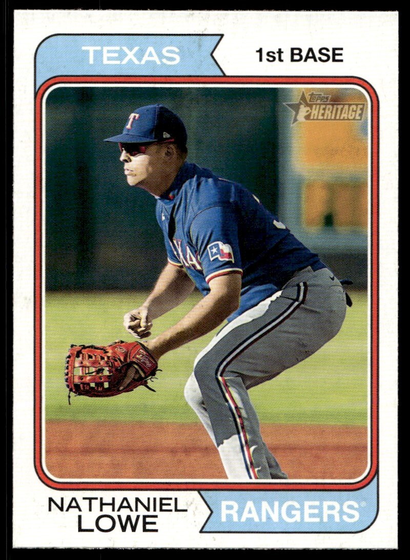 2023 Topps Heritage Nathaniel Lowe G73 Texas Rangers #104 | eBay