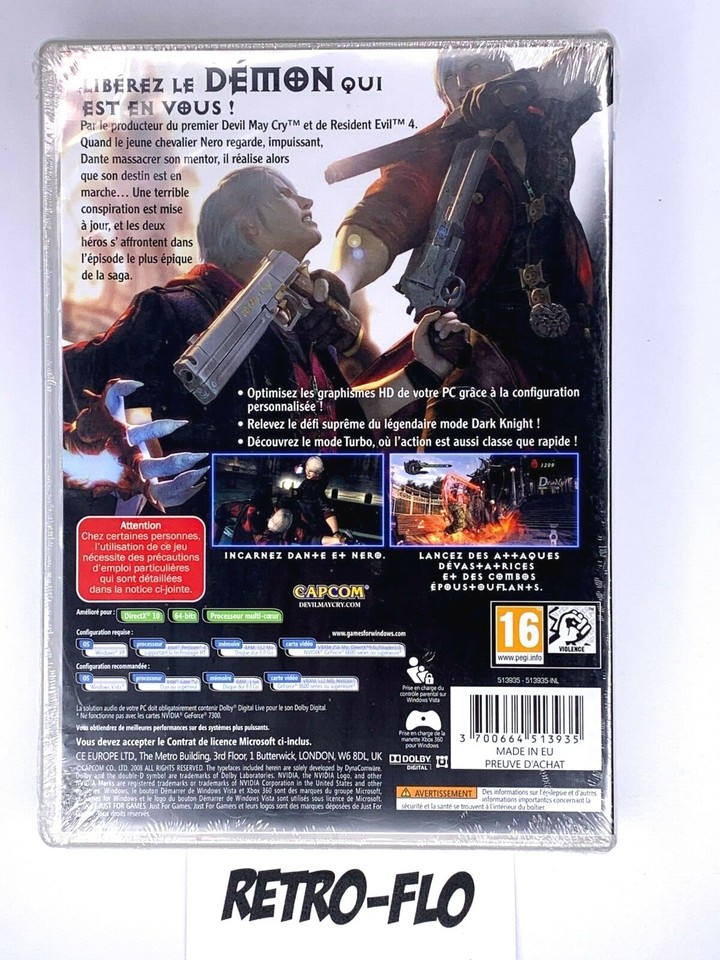 Devil May Cry 4 - PC DVD-ROM Game In Box - NEW | eBay