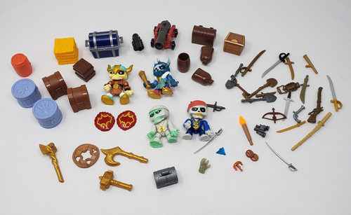 Treasure X Bling Bandits Action Figures Sliceberg Gold Thunder Curser ...