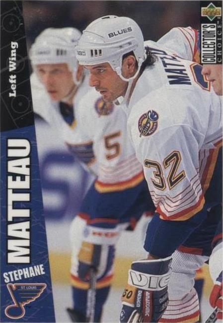 1996-97 Upper Deck Collector's Choice - Stephane Matteau #230 for sale ...
