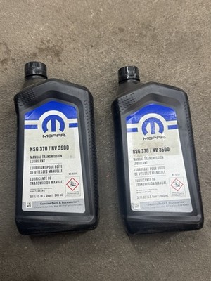 JEEP DODGE CHRYSLER RAM MANUAL TRANS LUBRICANT NSG 370 / NV 3500 MOPAR ...