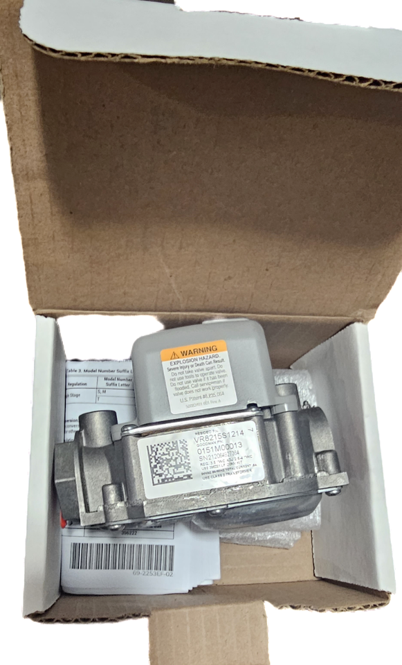 36G22-254 White-Rodgers Gas Heating Furnace Valve for Goodman ...