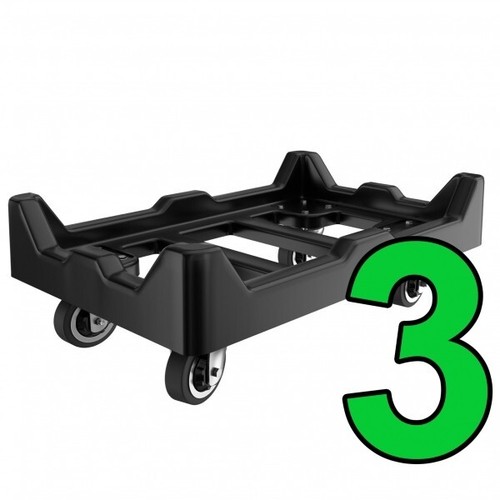 Heavy-Duty XL Tote Dolly - Set of 3 | eBay