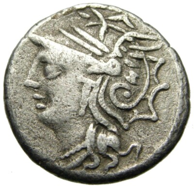 Roman Republic L. Appuleius Saturninus AR Denarius (104 BC) Gens ...