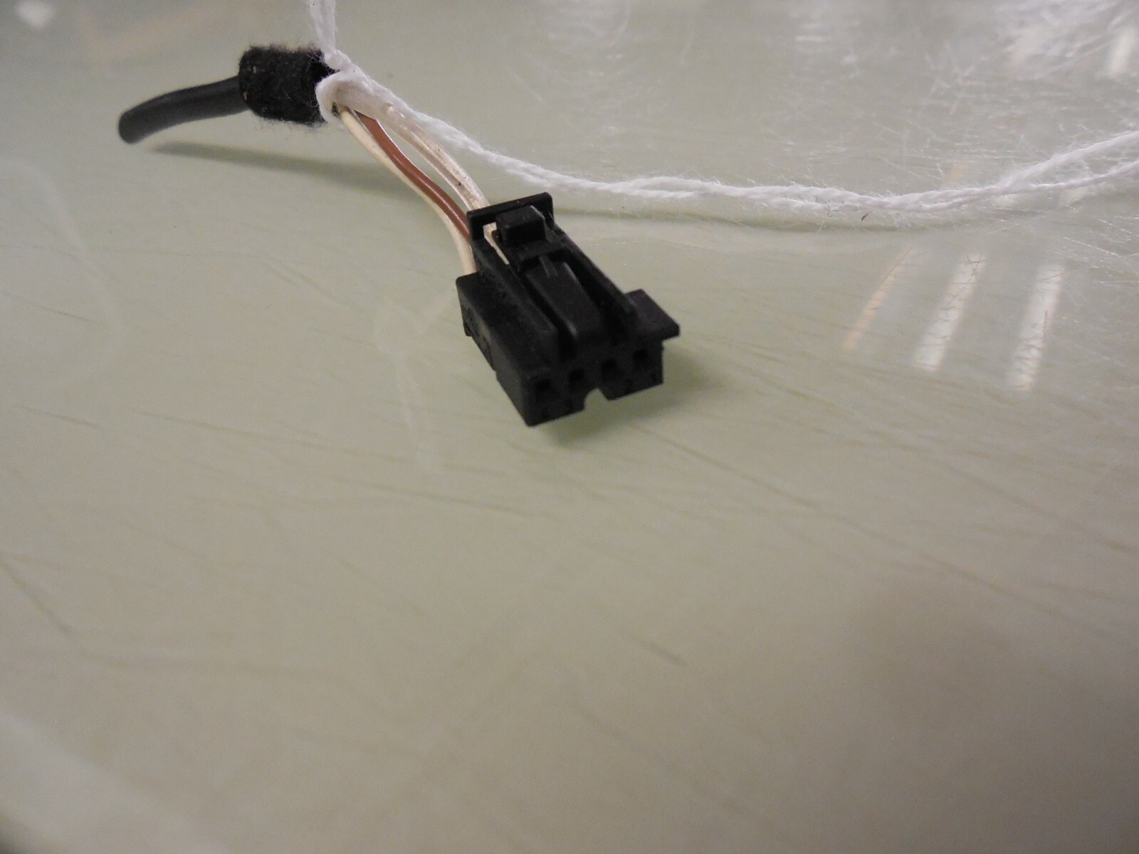 07-09 Mercedes W221 S550 4 Port 3 Wire Black Plug Connector Pigtail ...