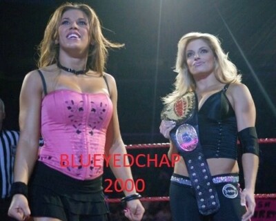 TRISH STATUS & MICKIE JAMES GIRL WRESTLER 8 X 10 WRESTLING PHOTO WWF | eBay