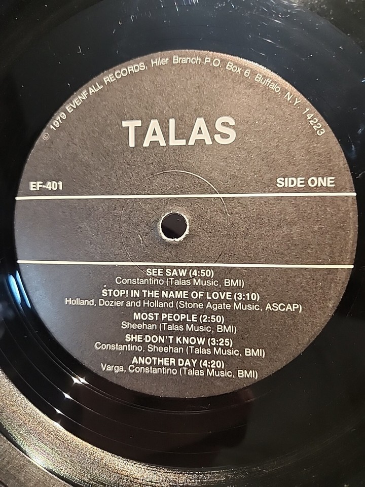 TALAS 1979 Signed Autographed LP! BILLY SHEEHAN+2 Vintage Very Rare!🎵🎶 Mr. BIG | eBay