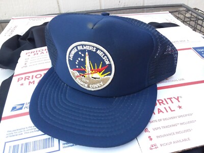Vintage 1980's STS-26 NASA Space Shuttle Discovery Hat Space Advertise ...