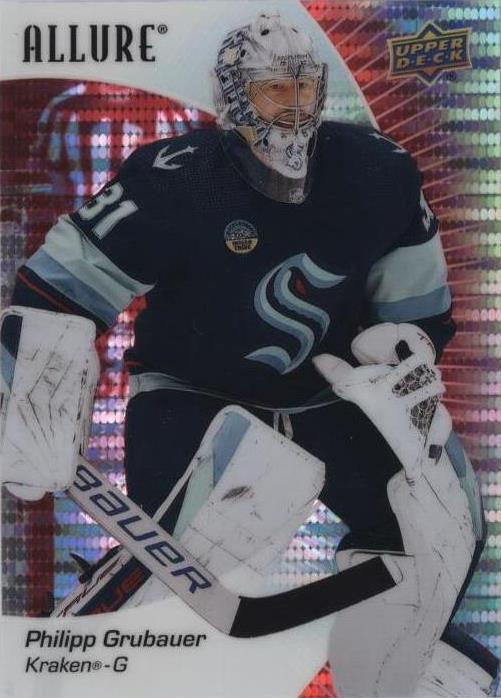 2023-24 Upper Deck Allure - Philipp Grubauer #98 Red Rainbow for sale ...