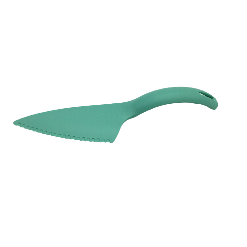 Tupperware Cut N Serve Pie Cake Pastry Cutter Knife Serrated Edge Mint ...